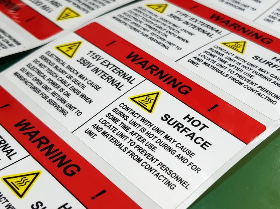 Custom roll labels | Digital printing of self-adhesive product labels ...